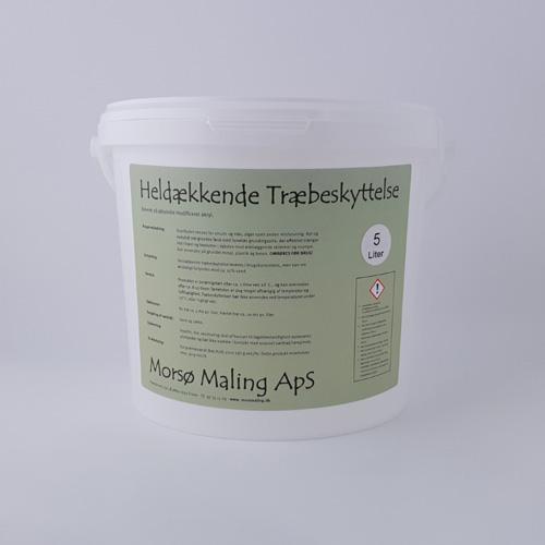 Hvid Heldækkende Træbeskyttelse 5 Liter til 399,- hos Morsø Maling ... Hvid Heldækkende Træbeskyttelse 5 Liter til 399,- hos Morsø Maling ...